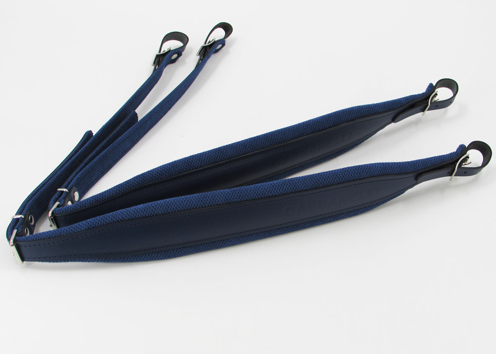 Gabbanelli Deluxe Accordion Shoulder Straps Blue - Gabbanelli Accordions