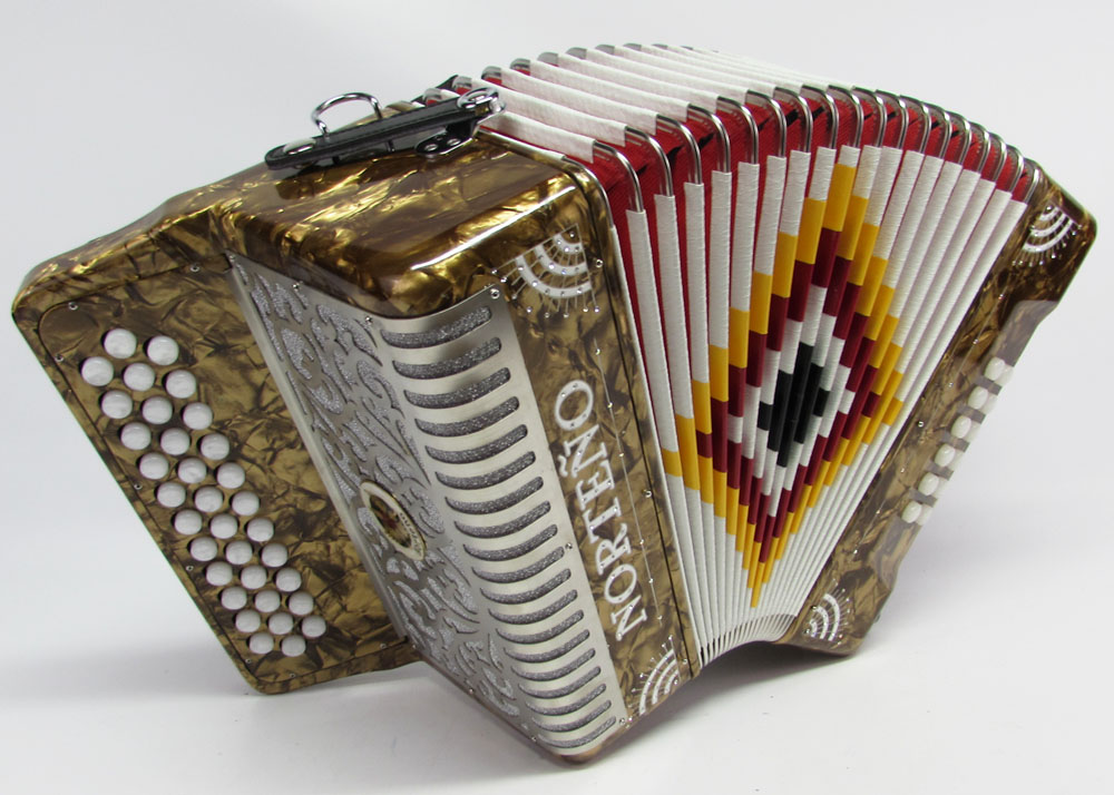 Norte o Brand Accordion No Registers Compact Brown White Sun Norte o Brand Accordion No Registers Compact Brown White Sun