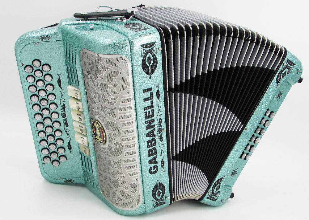 M400R - 5 Registros Compacto - Gabbanelli Accordions