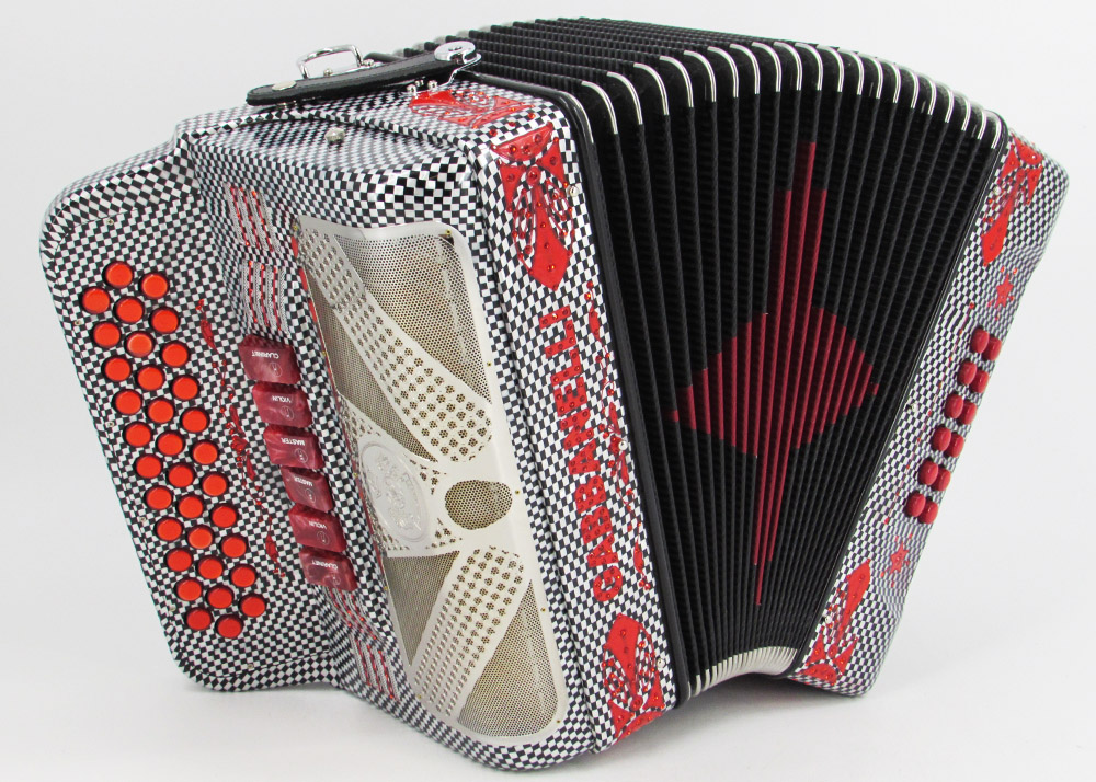 Gabbanelli M2Tone Compact Harlequin - Gabbanelli Accordions