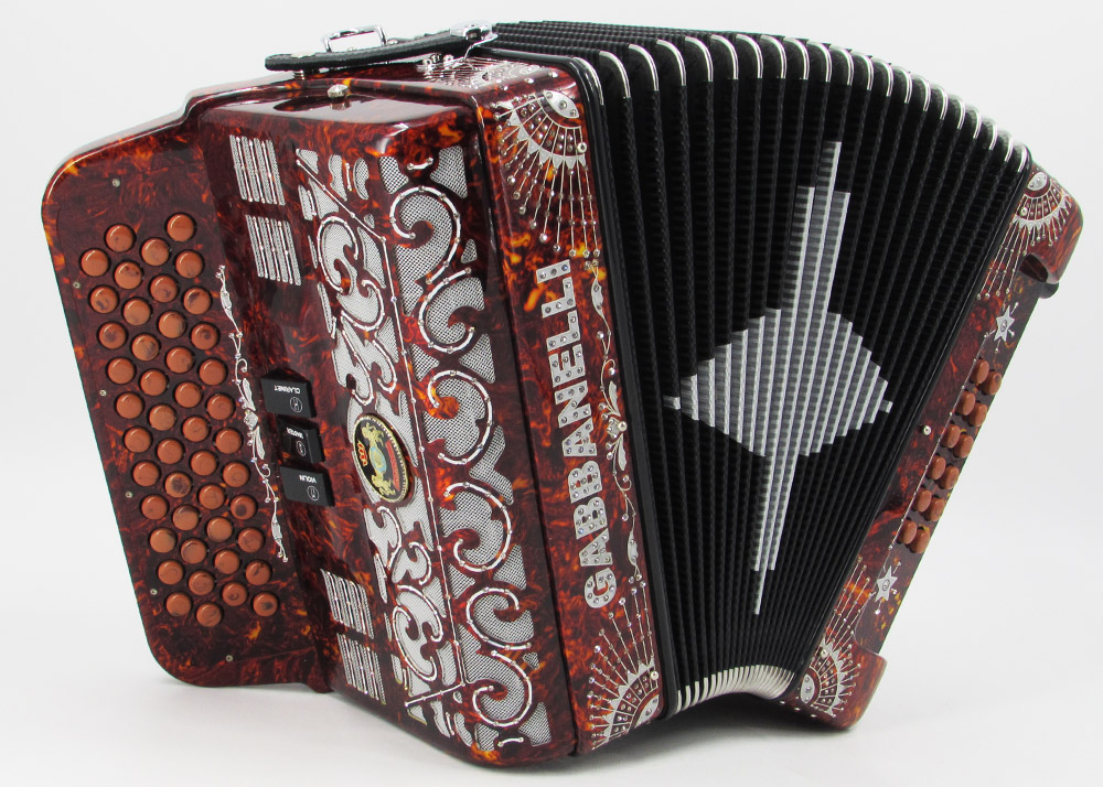 Gabbanelli M463 Tortoiseshell - Gabbanelli Accordions