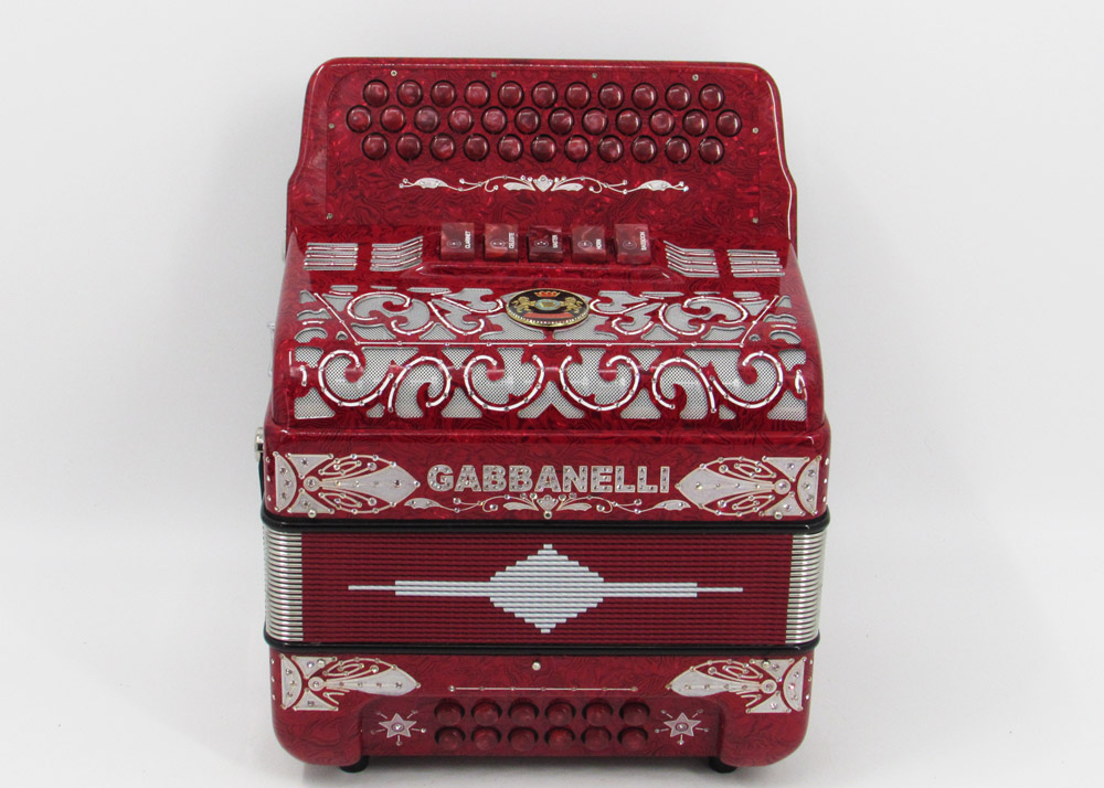 Gabbanelli M5R Super Compact Imperial Red - Gabbanelli Accordions