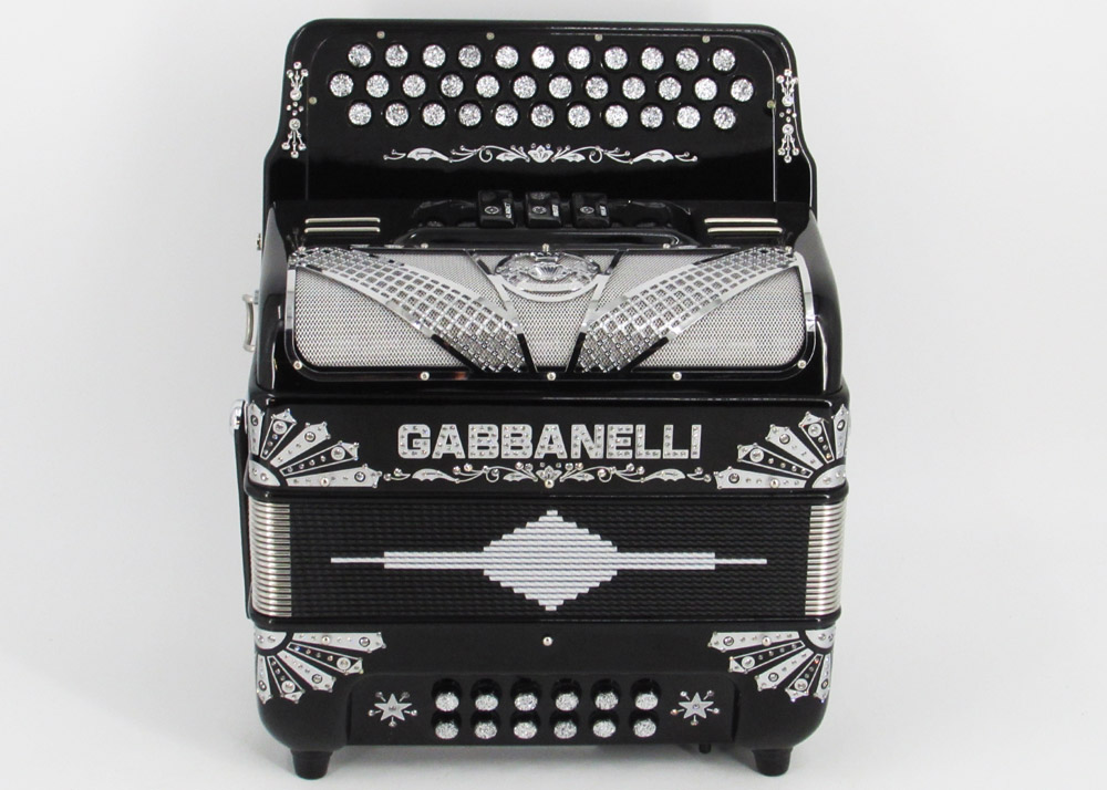 Gabbanelli M103 Negro - Gabbanelli Accordions