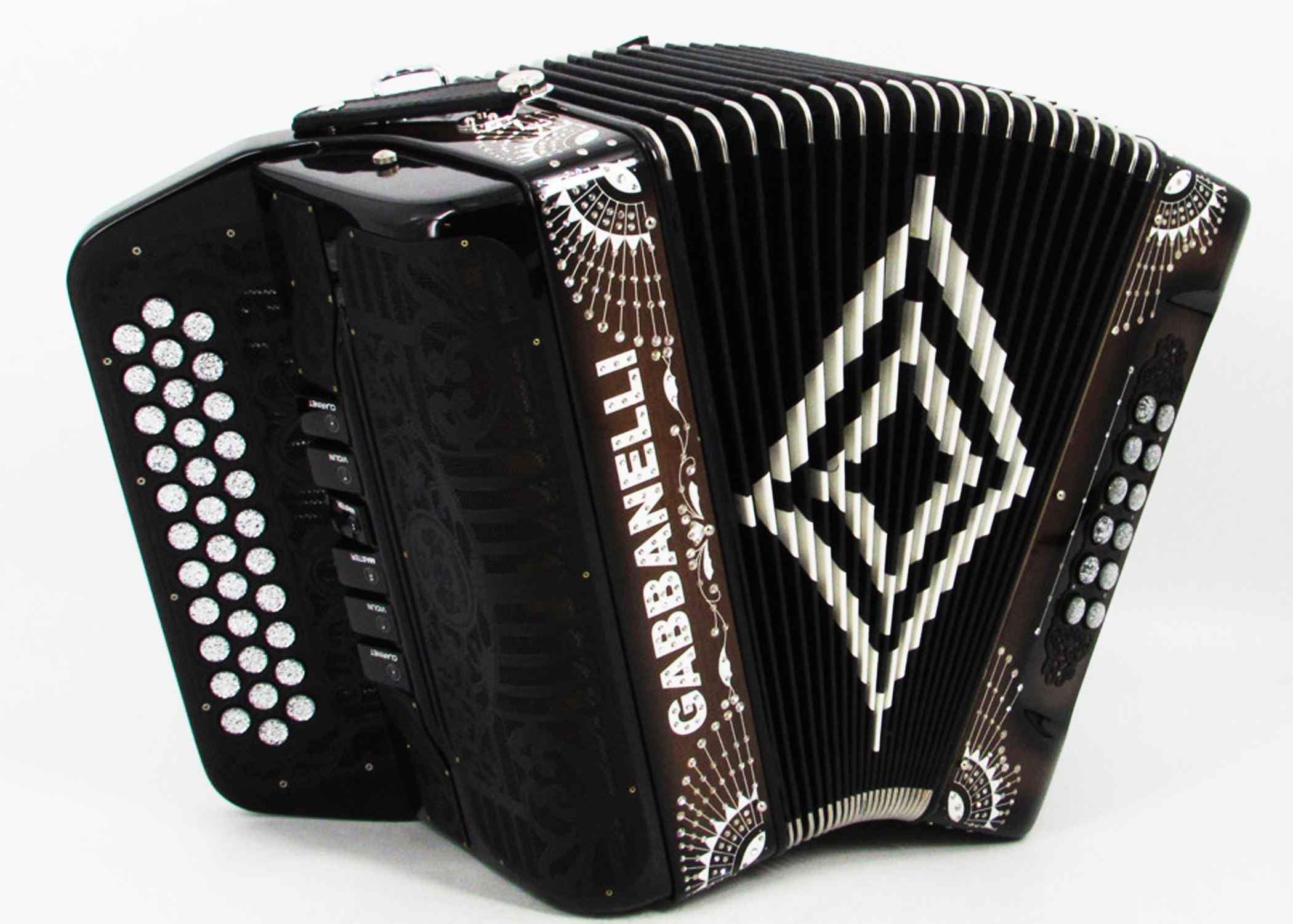 Gabbanelli M2Tone Compact Solid Wood Rustic STN - Gabbanelli Accordions