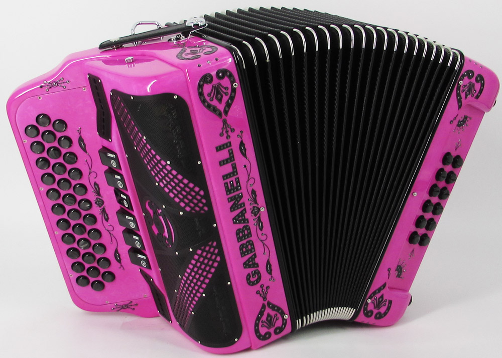 Gabbanelli M2Tone Compact Neon Pink - Gabbanelli Accordions
