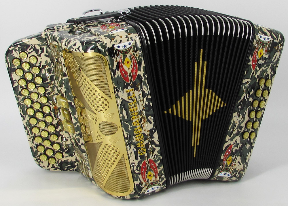 Gabbanelli M103 Camo - Gabbanelli Accordions